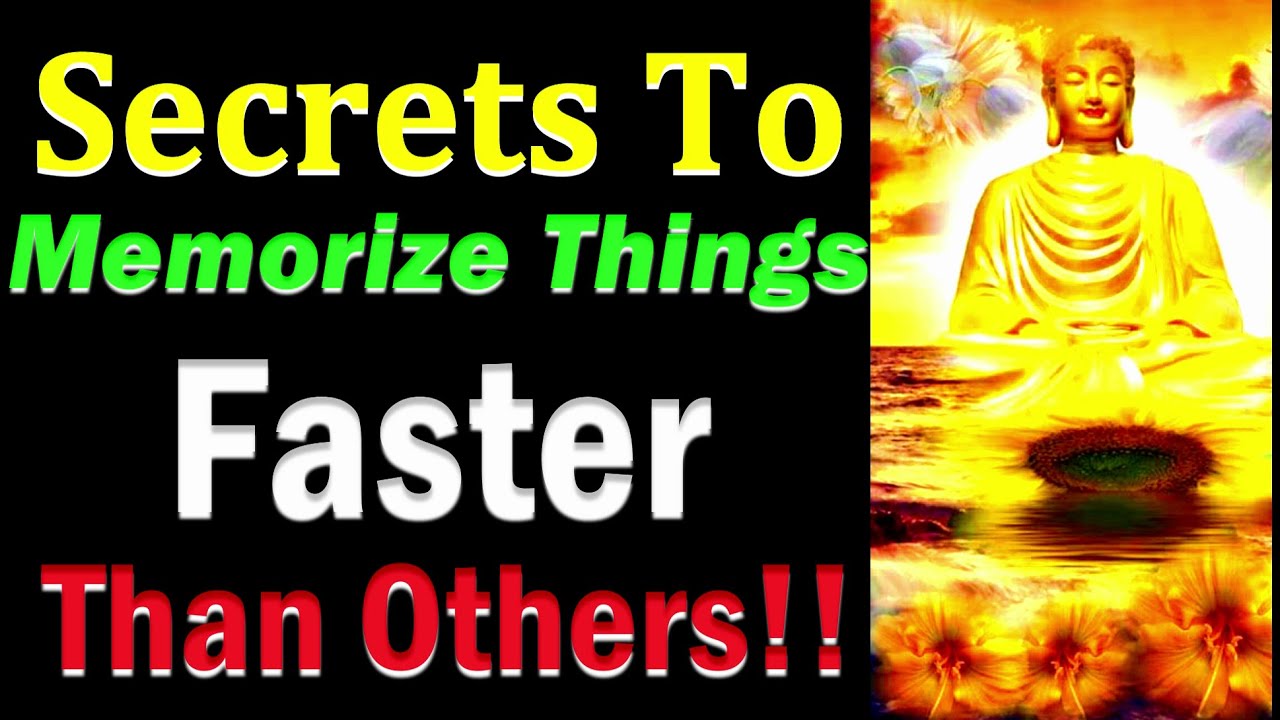 How To Memorize Things FASTER And EASILY!! Secrets To Memorize Things ... How To Memorize Things FASTER And EASILY!! Secrets To Memorize Things ...